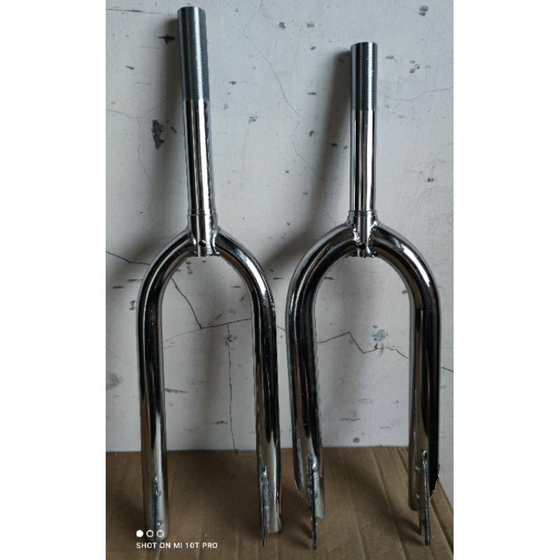 FORK STANDARD STEEL CP ORDINARY THREAD TYPE FOR BMX BIKE SIZE 20, GT ...