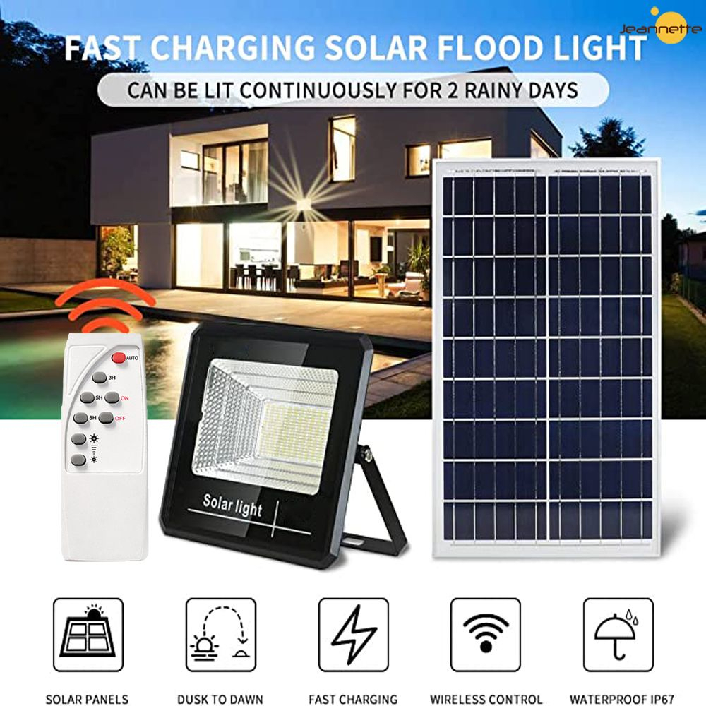 500W 300W 200W 100W 60W 45W Solar Light Outdoor LED Light Solar Flood ...