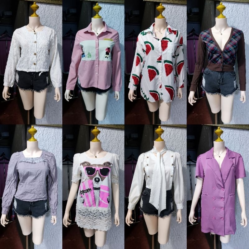 SALE Premium Tops and Blouses (For Shopee Live Selling Checkout Only ...