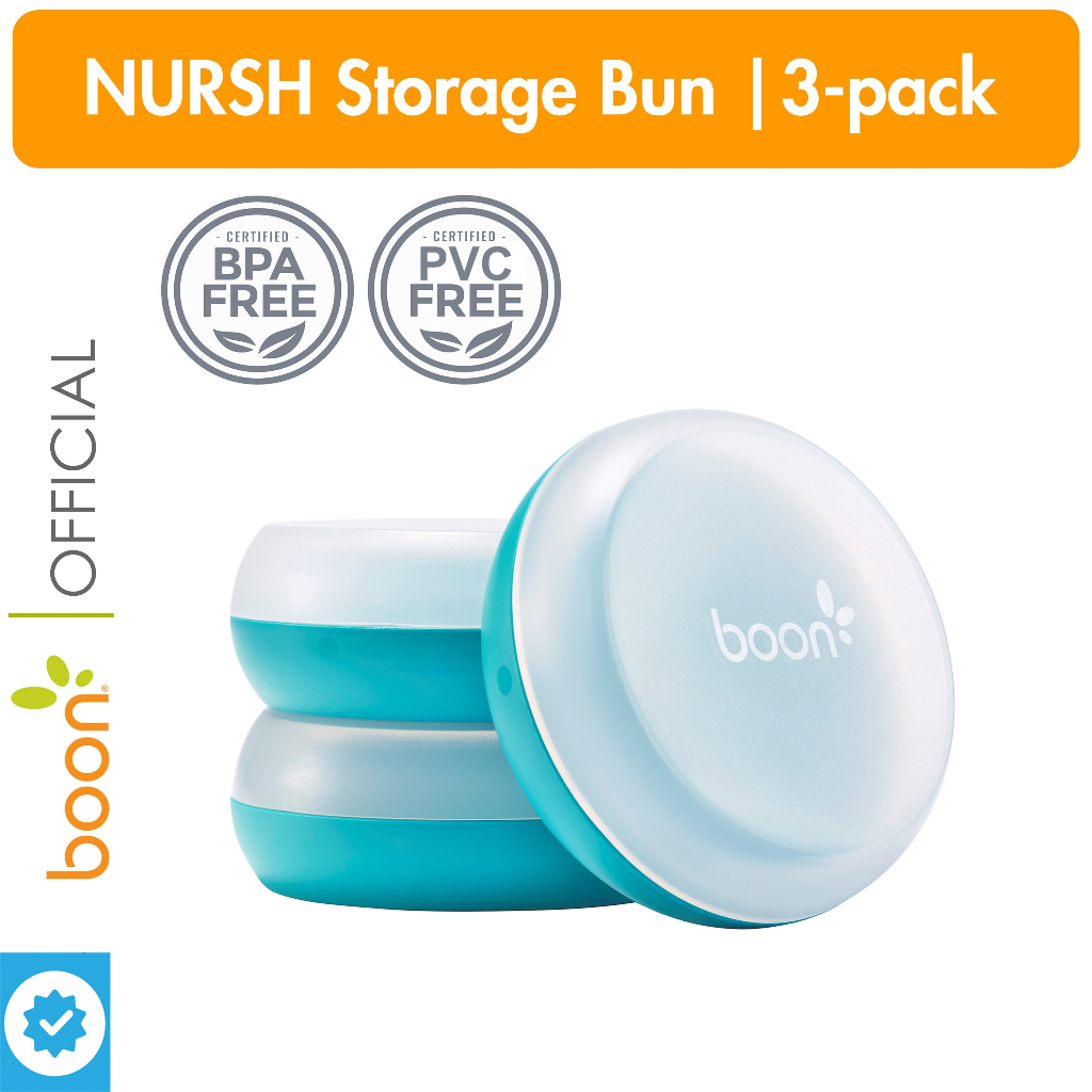 boon Nursh Storage Bun 3-Pack (Bpa-Free) | Shopee Philippines