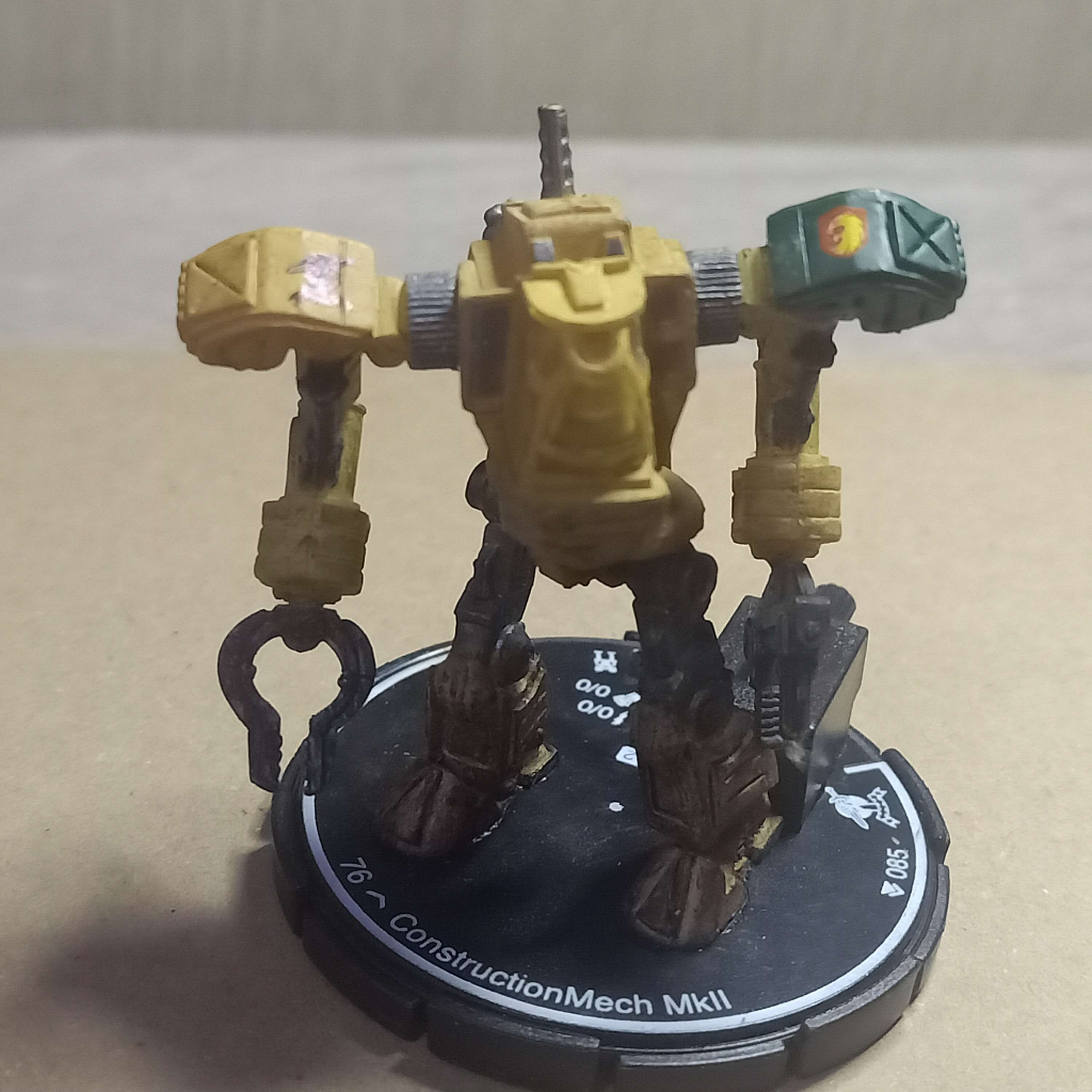 Mechwarrior Clix Wizkids figure from my BOX 2 - used mechs (figures ...
