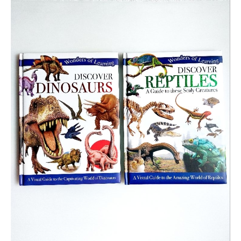 Wonders of Learning Discover STEM: Dinosaurs , Reptiles - A Visual ...