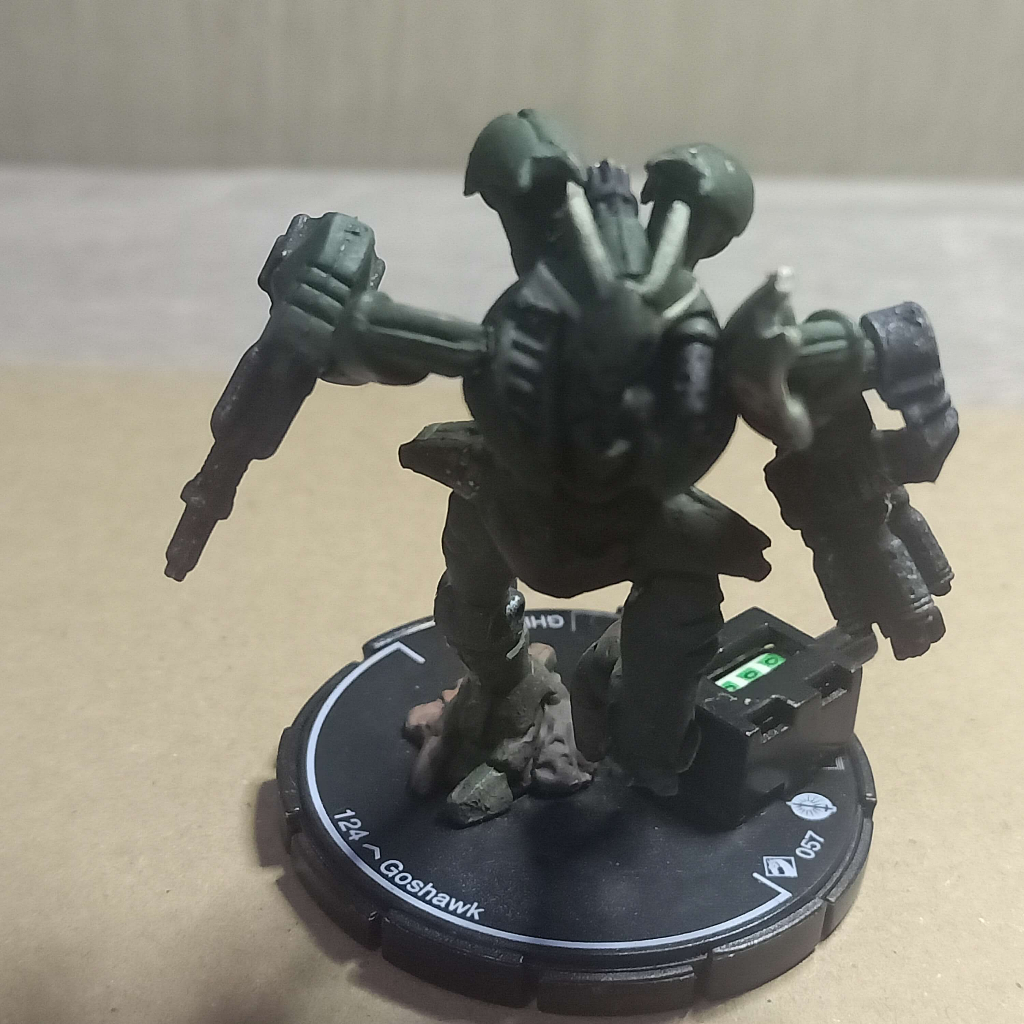 Mechwarrior Clix Wizkids figure from my BOX 2 - used mechs (figures ...
