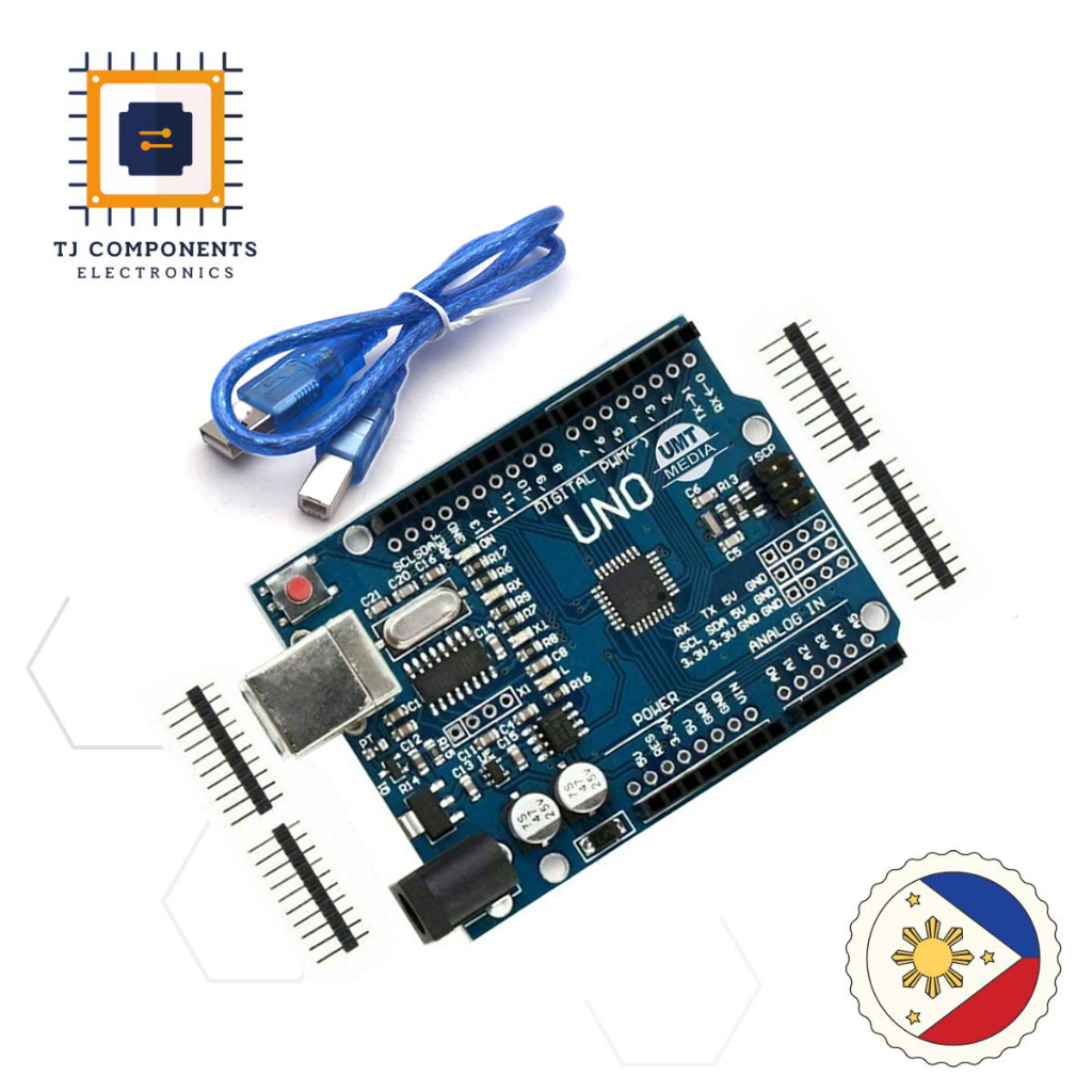 Uno R3 Arduino Compatible Board Rev3 ATMEGA328P - FREE USB CABLE ...