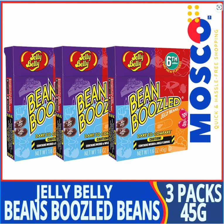 Jelly Belly Bean Boozled (Pack of 3) 6th Edition 45G | Shopee Philippines