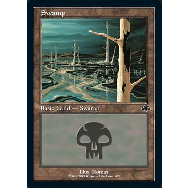 Magic the Gathering | Retro Frame Basic Lands (Dominaria Remastered) (Brother's War Commander ...