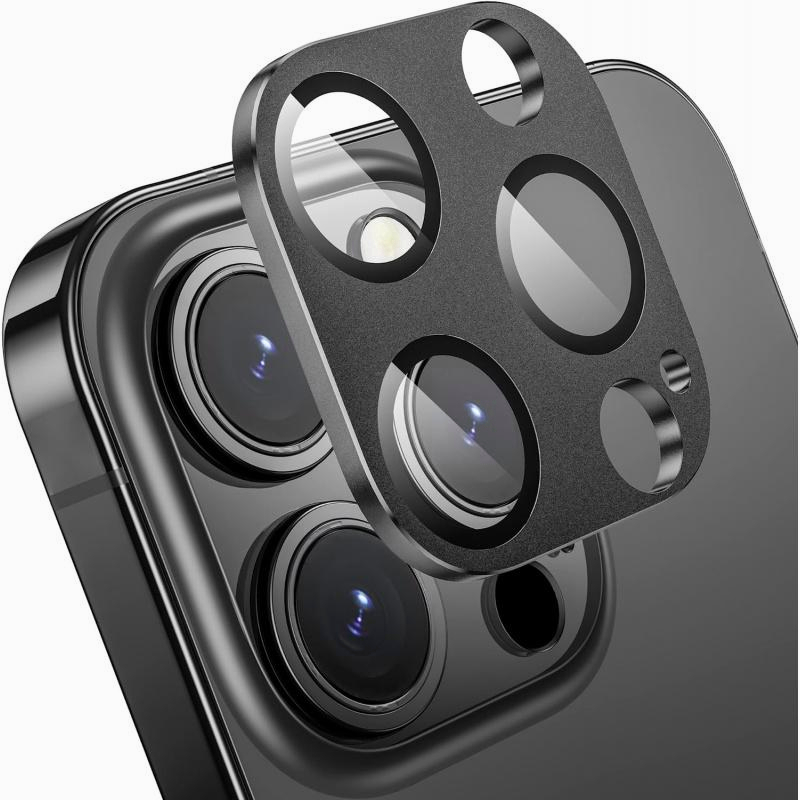 Wsken For Iphone 14 Pro Iphone 14 Pro Max Matte Alloy Metal Glass