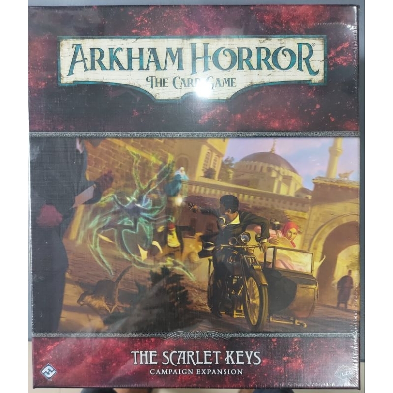Arkham Horror LCG: The Scarlet Keys Campaign Expansion Authentic Card ...
