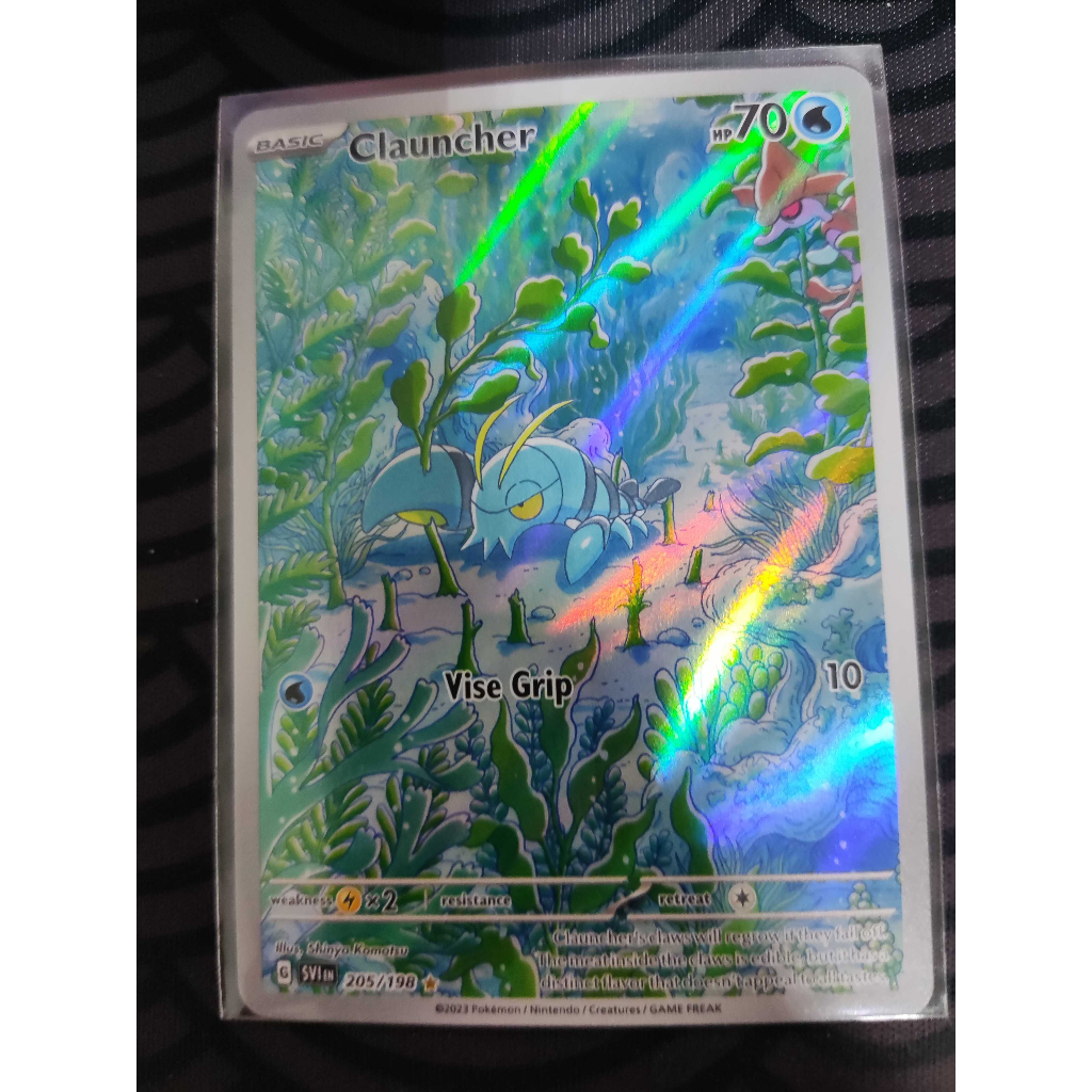 Clauncher - 205/198 - (SCARLET & VIOLET POKEMON CARD GAME) | Shopee ...