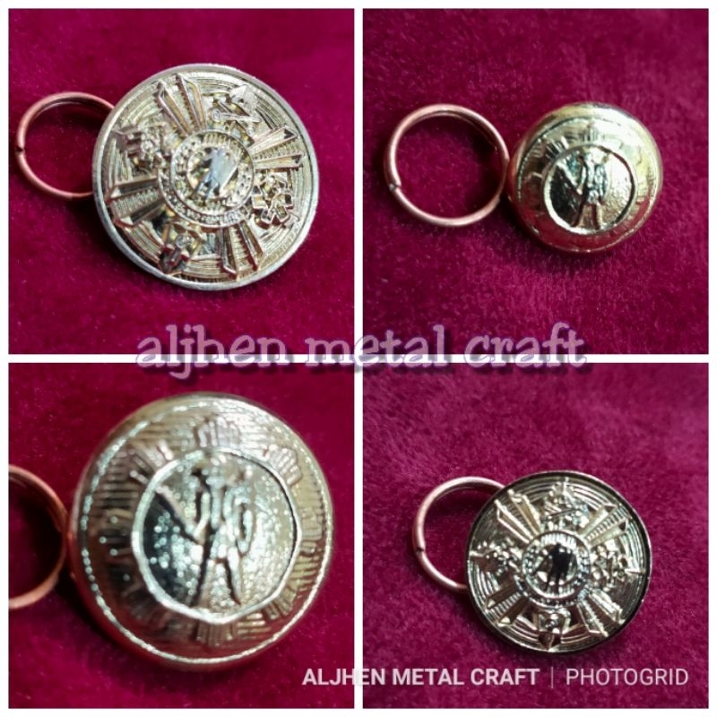 metal button suit Buttons uniforms | Shopee Philippines