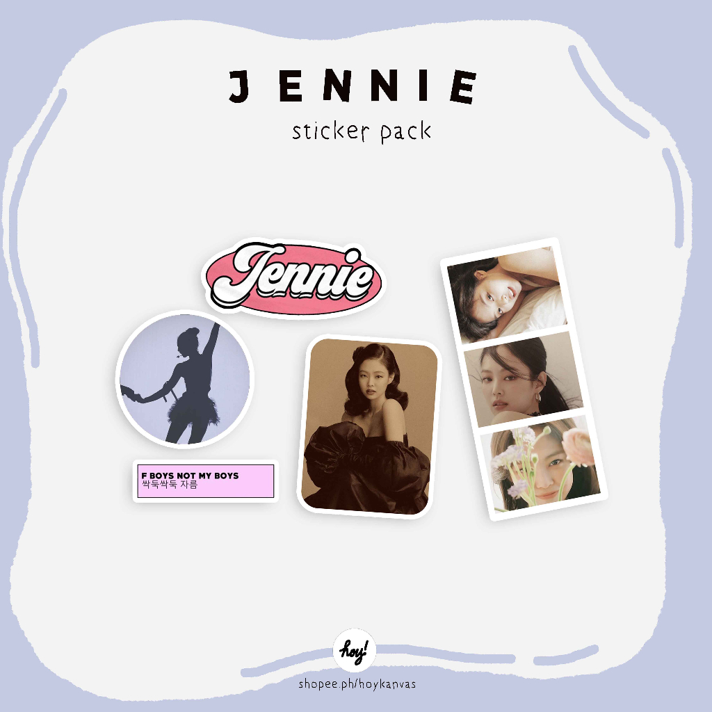 Blackpink Jennie Sticker Pack | Shopee Philippines