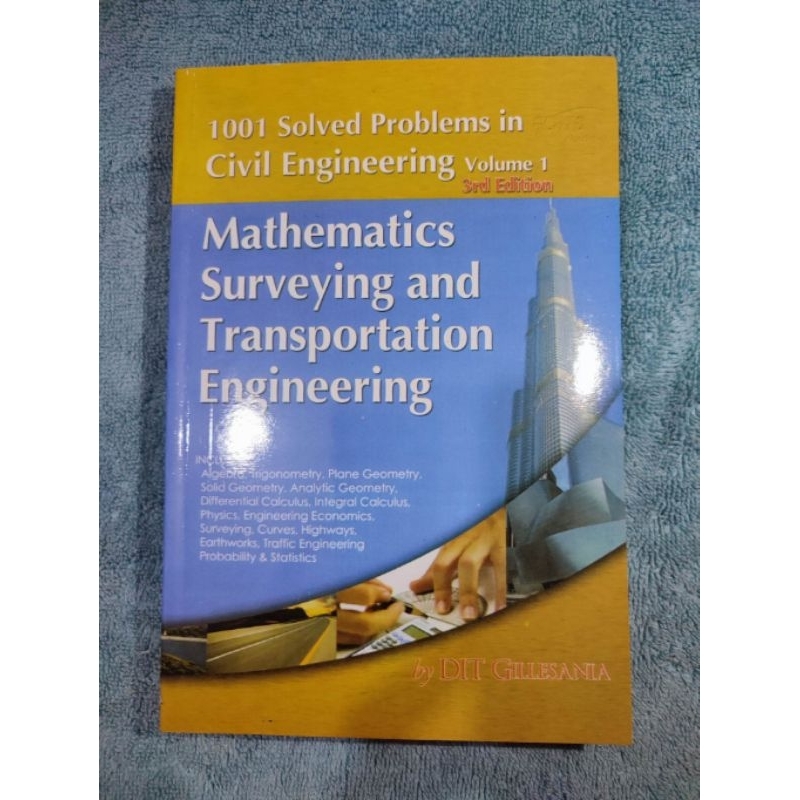 1001 Mathematics Surveying and Transportation Engineering 3rd Edition ...