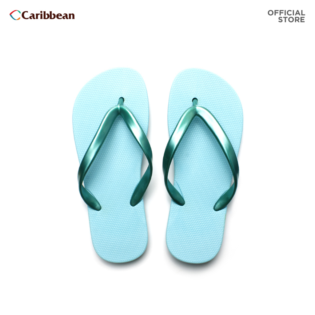 Caribbean Kids - Girls Flip-flops: Kelly (Light Blue) | Shopee Philippines