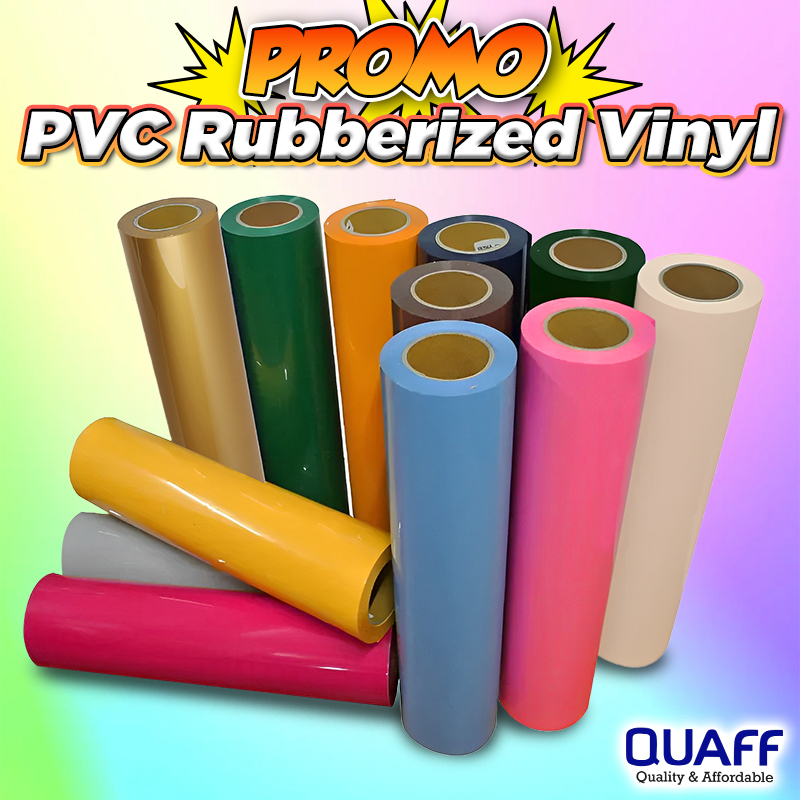 PROMO PACKAGE - QUAFF Korea Rubberize CDP Heat Transfer Vinyl for T ...