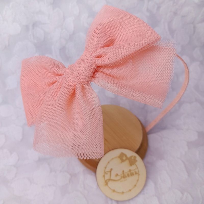 Grae Hair Bow Hardband - Laso Girl Tulle Ribbon Collection | Shopee ...