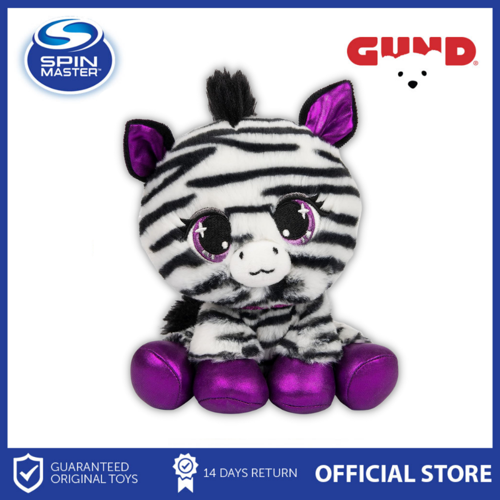 Gund P. Lushes Around the World 6" Pets Plush Toy - Alexia Zara Zebra ...