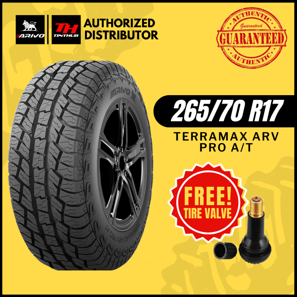 ARIVO 265/70 R17 115S TERRAMAX ARV PRO A/T | Shopee Philippines