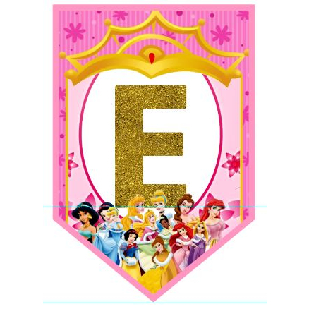 PERSONALIZE BANNERS DISNEY PRINCESS THEME , Party, Name Banner, Happy ...