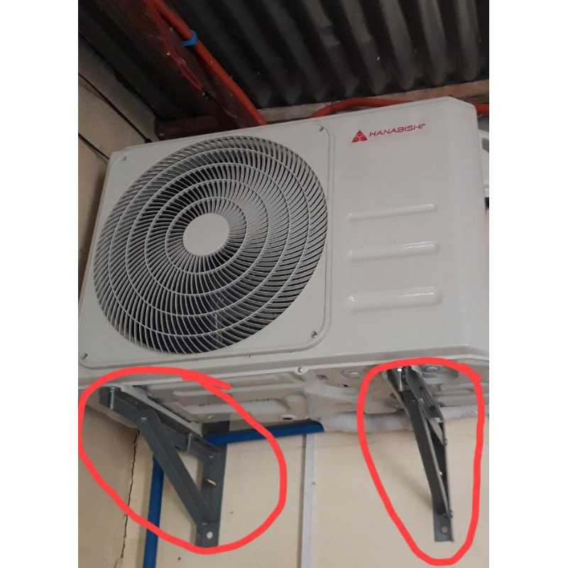L TYPE BRACKET FOR 1HP to 2.5HP AIRCON | Shopee Philippines