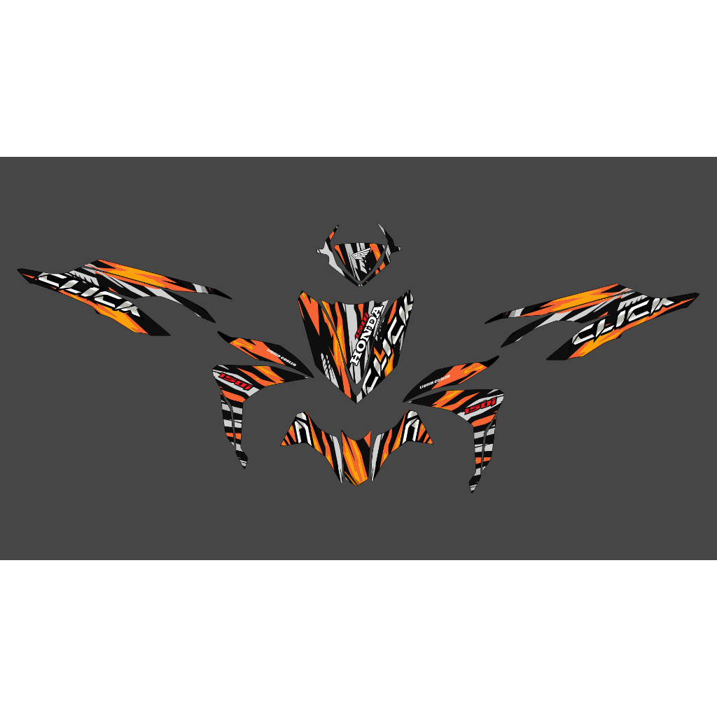 Motorstar EasyRide 150CL Decals Laminated | Shopee Philippines