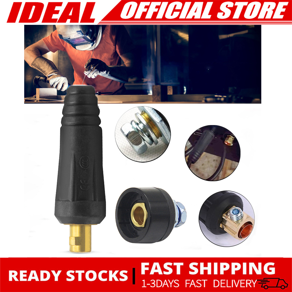 TIG Welding Cable Panel Connector-plug DKJ10-25 Dinse Quick Fitting ...