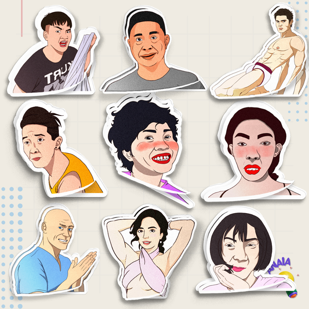 PINOY MEMES, VLOGGERS STICKERS FOR CELLPHONE, LAPTOPS, MOTORCYCLES ...