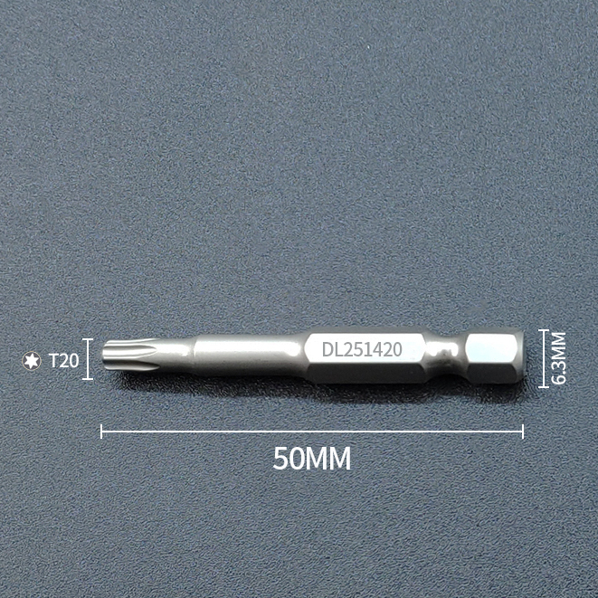 Deli 1Pcs Double Head Screw Driver Bit 50mm PH2 Screw Batch Head 6.3mm ...