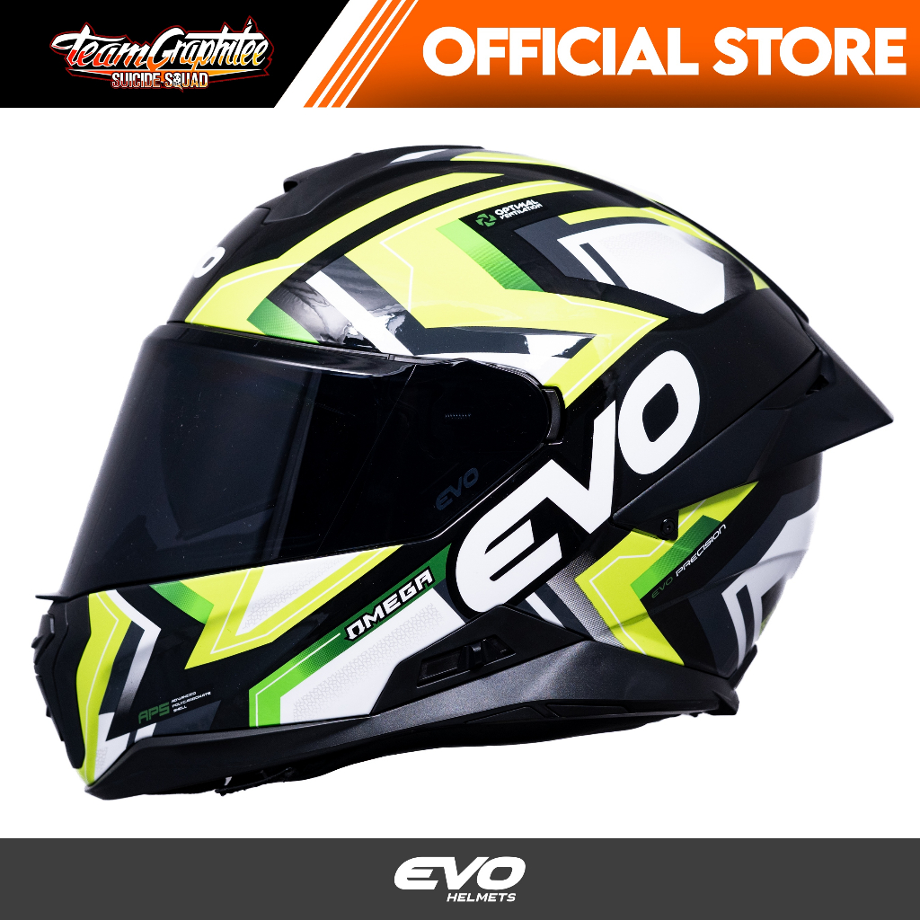 EVO HELMET XR05 OMEGA FULL FACE DUAL VISOR w/ Free Clear Lens | Shopee ...