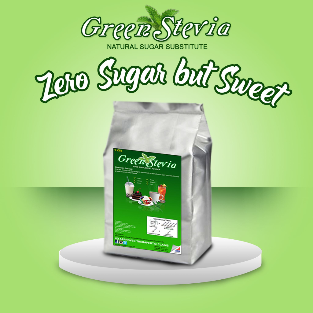 Green Stevia 1kg. (Sugar Substitute, Zero Calories) | Shopee Philippines