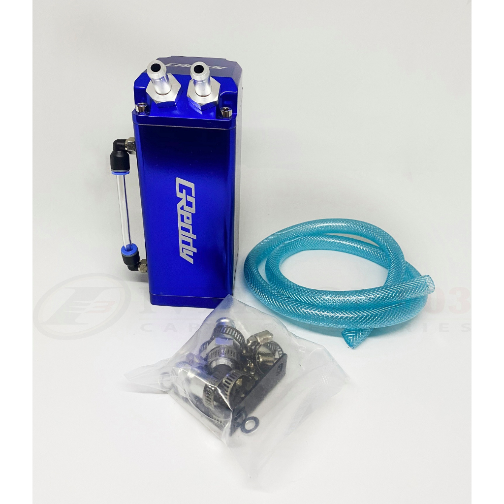 Blue Greddy Oil Catch Can Tank | Shopee Philippines