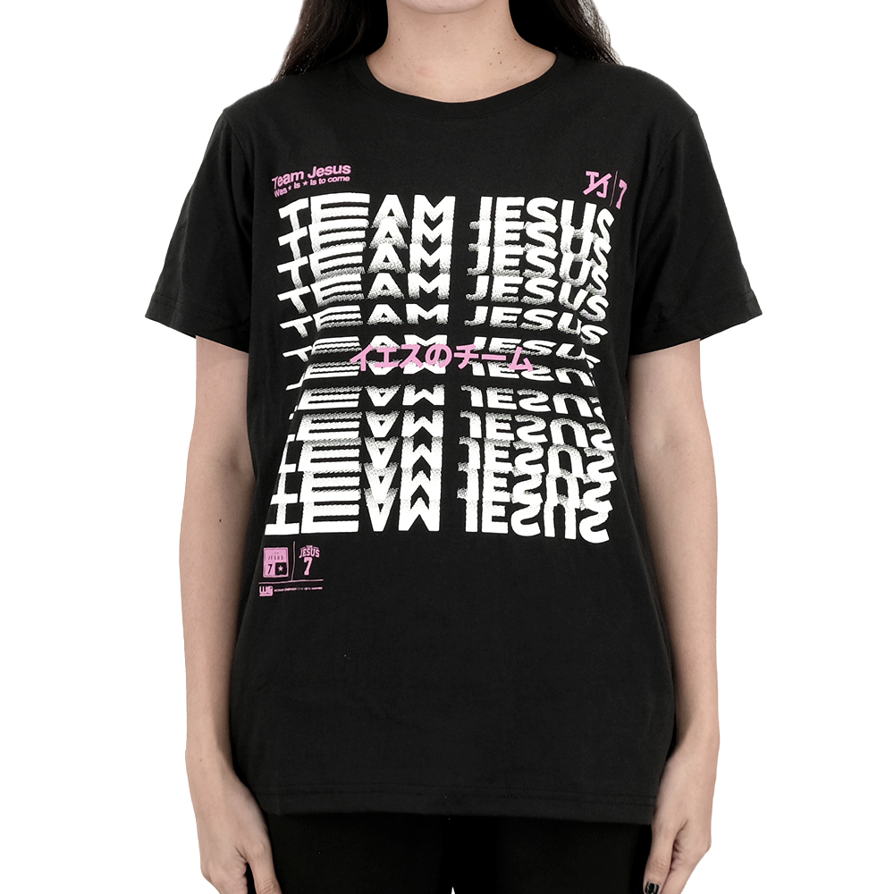 Worship Generation | Team Jesus Logo Black T-Shirt For Men And Women ...