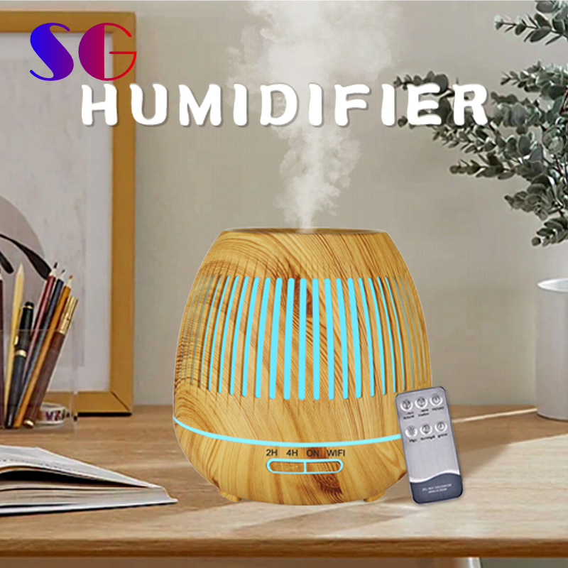 400ml air humidifier with essential oil diffuser aroma ultrasonic air ...