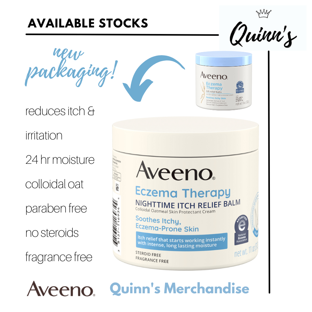 Aveeno Eczema Therapy Nighttime Itch Relief Balm EXP 11/2025 | Shopee ...