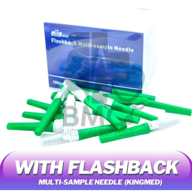 Kingmed 21G [With Flashback] | ETS Needle/ Multisample Needle 21G ...
