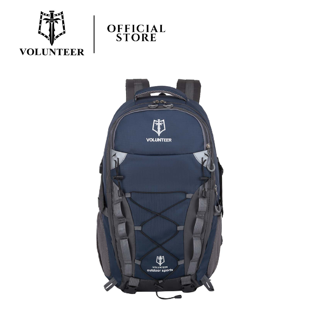 VOLUNTEER BACKPACK MEN WOMEN TRAVELLING KNAPSACK BAG FOR MEN Y9889 ...