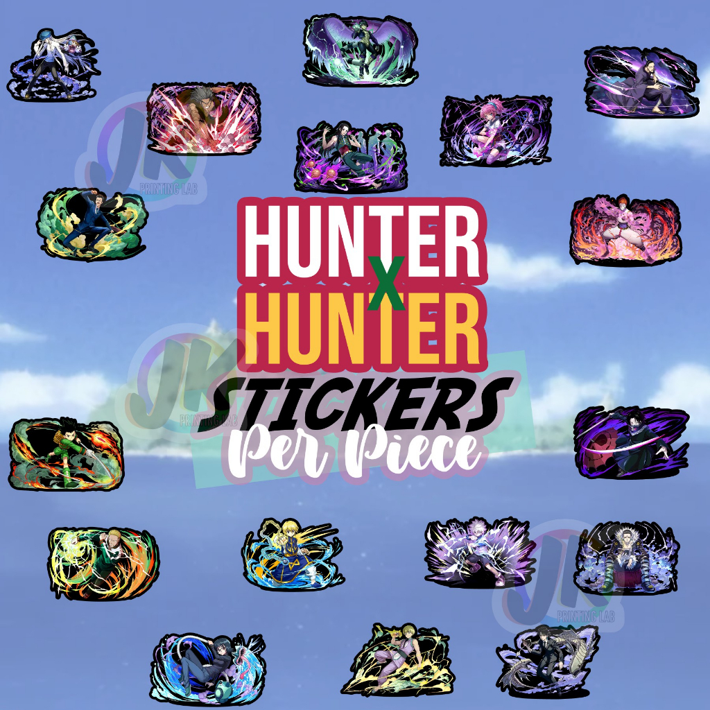 Hunter X Hunter Vinyl Sticker [1 PIECE] | Shopee Philippines
