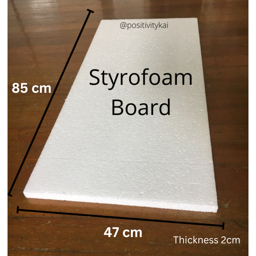 (Positivity) Styrofoam Boards SOLD BY TWOS/ Styro Board / Styro Foam ...