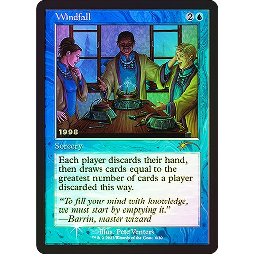 Magic the Gathering | Windfall | Shopee Philippines