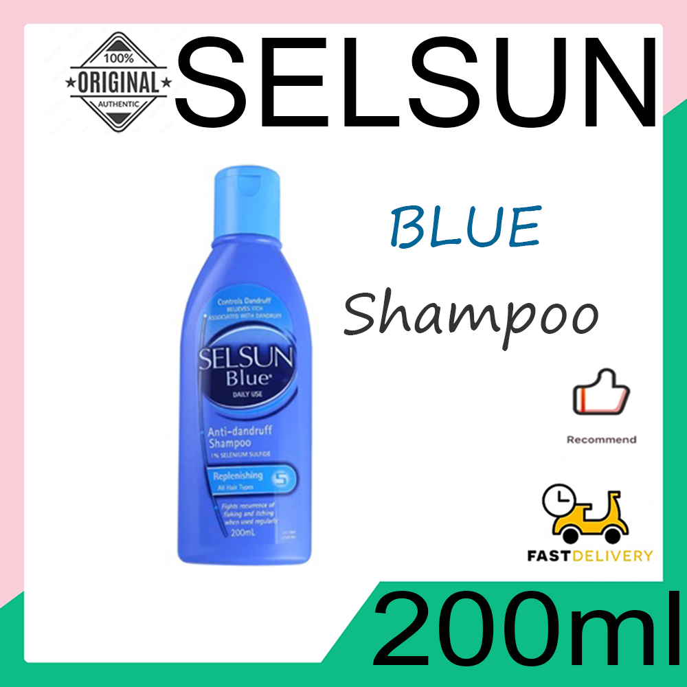 Selsun Blue Medicated Shampoo Treatment Anti Dandruff Seborrheic ...