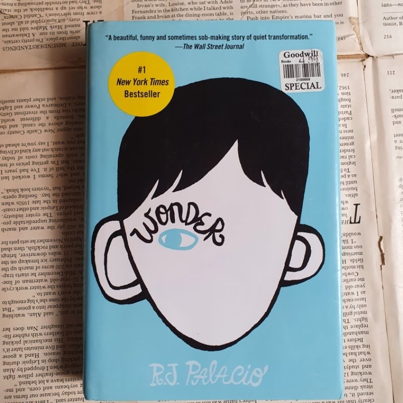 Wonder by R.J. Palacio Hardbound | Shopee Philippines