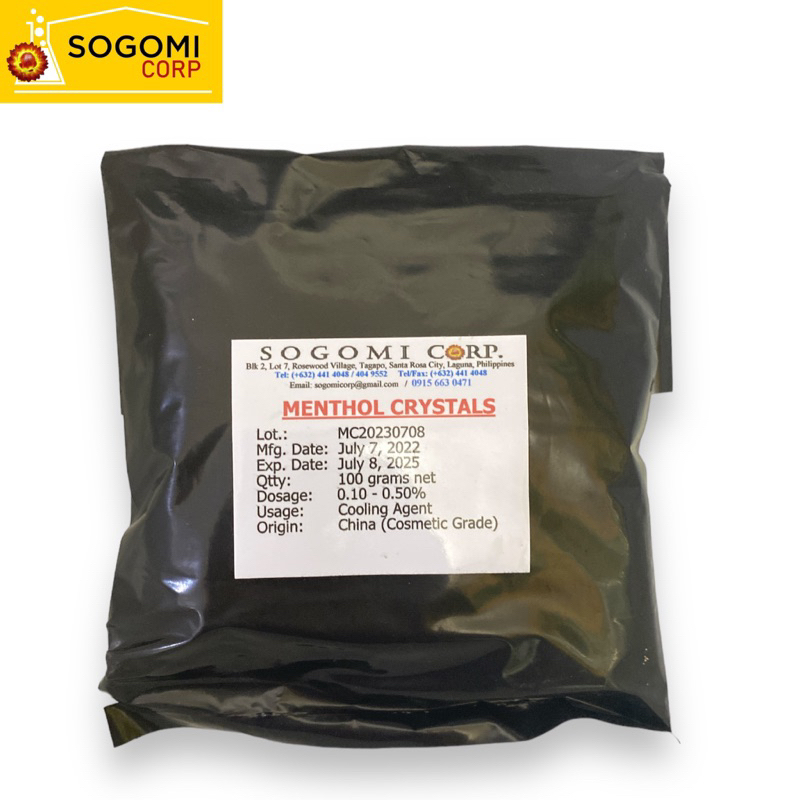 MENTHOL CRYSTAL (500G -1KILO) #SOGOMI | Shopee Philippines