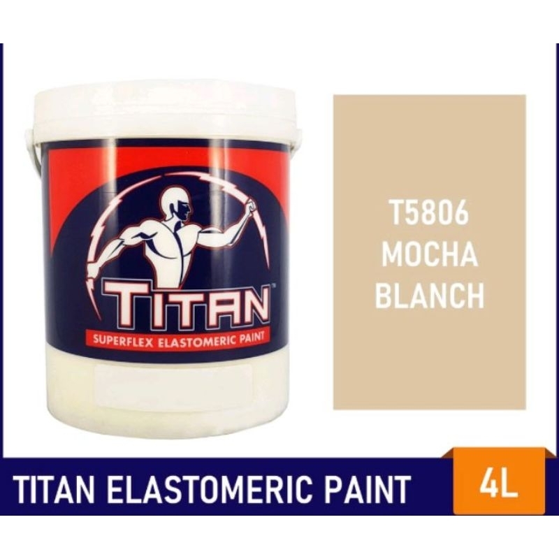 TITAN ELASTOMERIC PAINT PINTURANG WALANG AMOY WATERBASED PANGCEMENTO ...