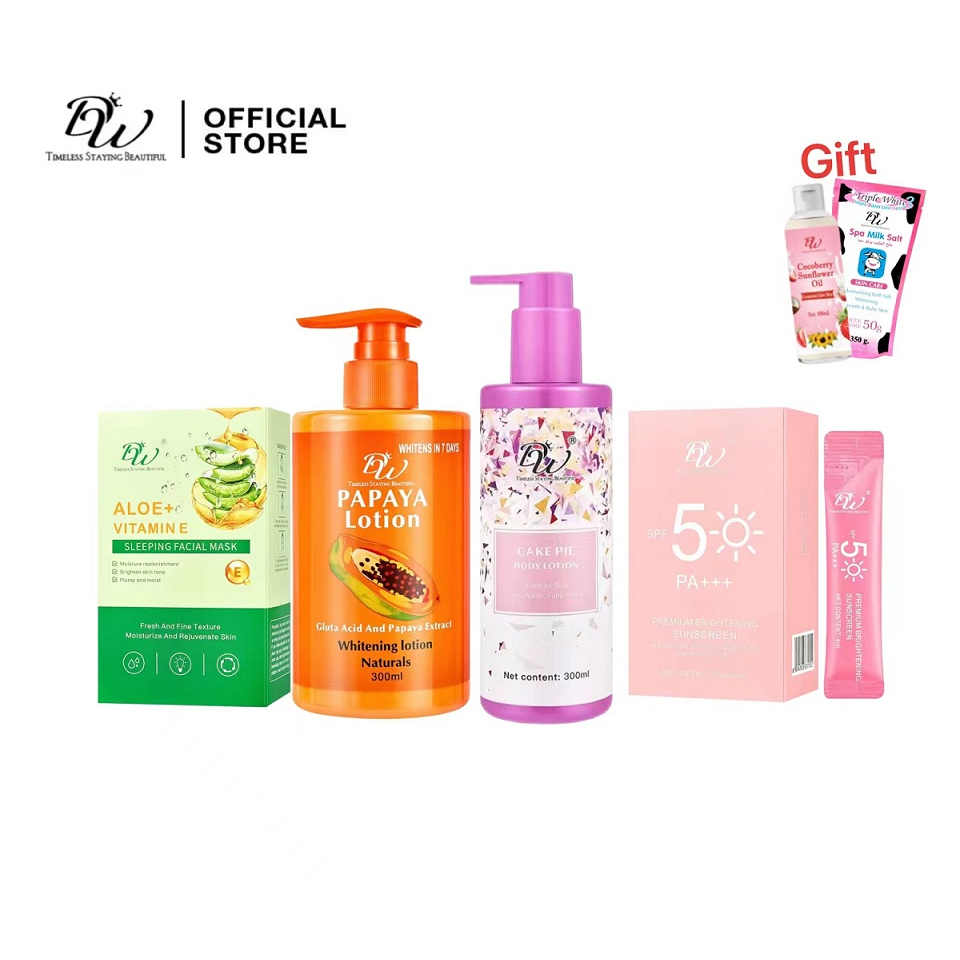 DW Summer Package Moisturizing Lotion + Perfume Lotion + Sleeping ...