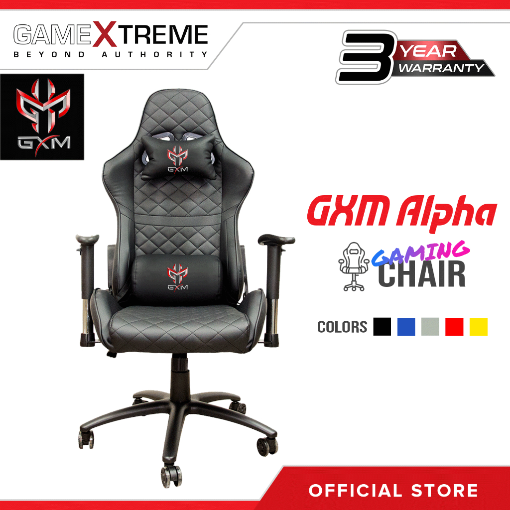GXM Alpha Gaming Chair | Shopee Philippines