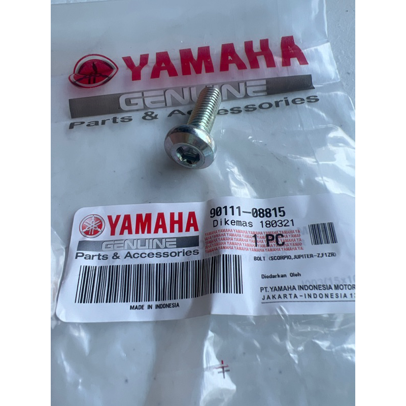 90111-08815 GENUINE DISC BOLT MIO M3 MX125(SOLD PER PIECE) | Shopee ...