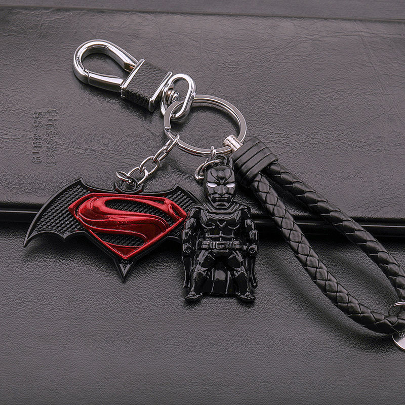 KIMIGO Super Heroes Inspired Keychain Avengers/DC Character Keychain ...