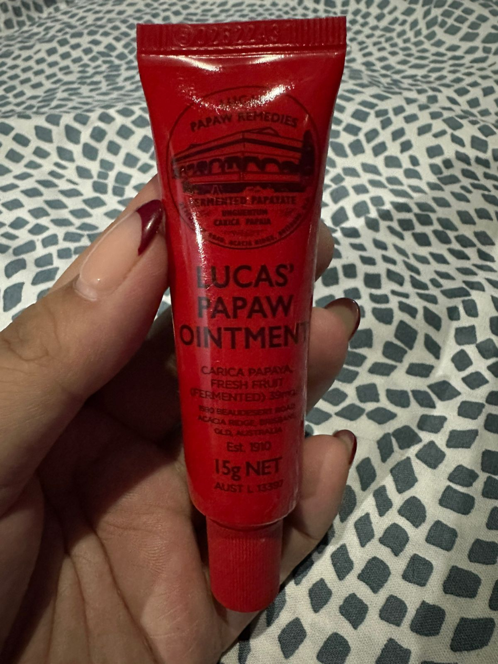 Lucas Papaw Ointment 15g Lip Balm Moisturizer / Burn Ointment ...