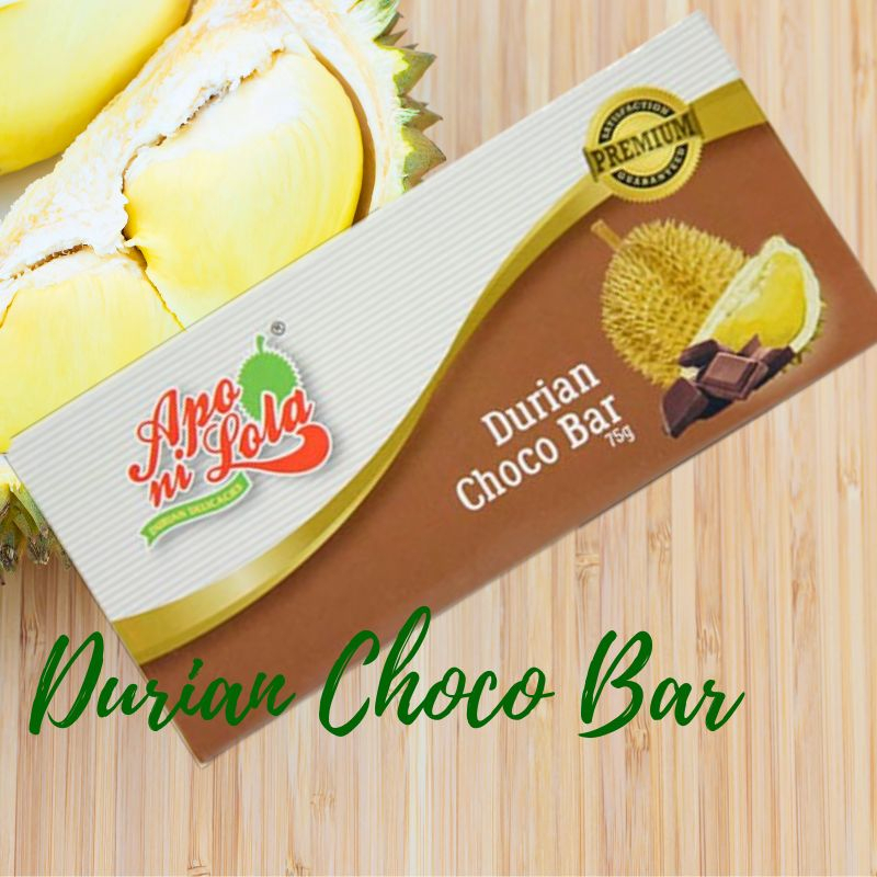 Apo ni Lola Durian Choco Bar | Davao Durian Products | Shopee Philippines