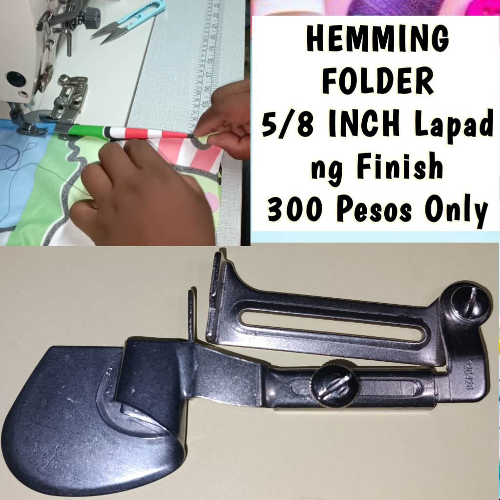 Hemming Folder ito po ay ginagamit para mapabilis po ang PANANAHI nyo ...
