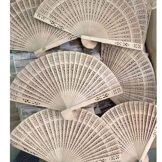 Handmade Bamboo Hand Fan (10pcs per pack) | Shopee Philippines
